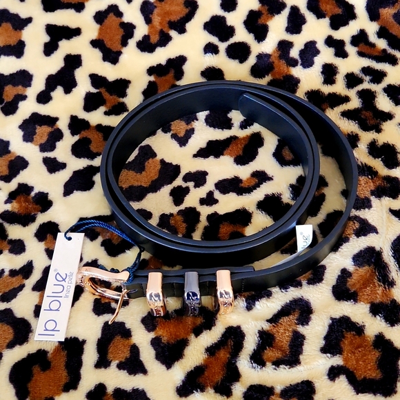 Linea Pelle | Accessories | Linea Pelle Blue Belt | Poshmark